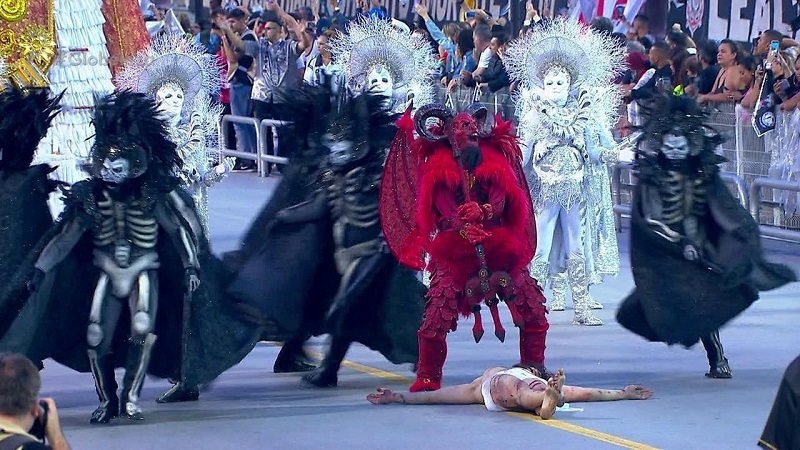 Carnaval de Brasil muestra a Satanás venciendo a Jesús - Unored